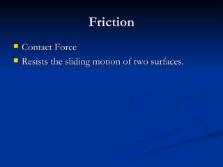 Physical World Forces Middle School | PPT