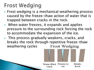 Weather and Mass Wasting | PPT