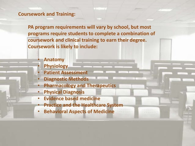 Physician Assistant Graduate Programs | PPT