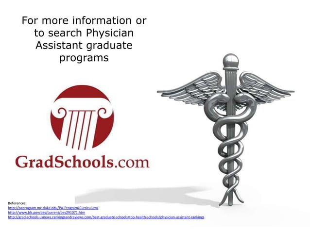 Physician Assistant Graduate Programs | PPT