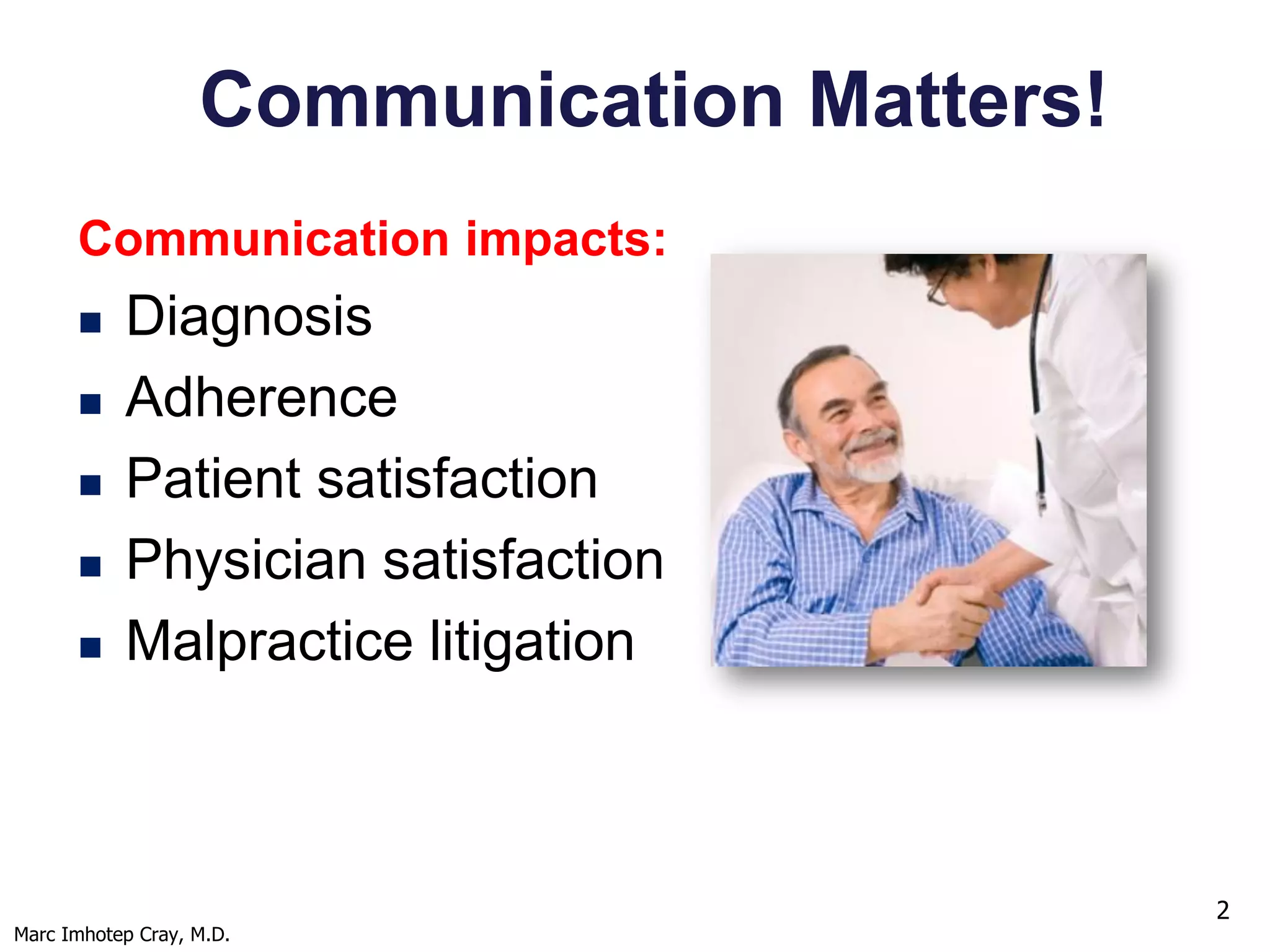Introduction to Physician Communication Skills in Clinical Medicine | PDF