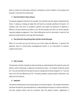 Physician patient communication infographic | PDF