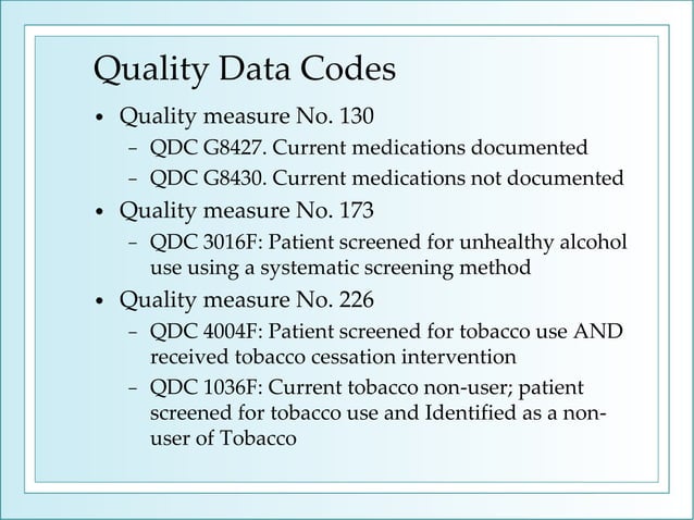 Physician quality reporting system (pqrs) | PPTX