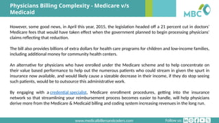 Physicians Billing Complexity - Medicare vs Medicaid.pptx