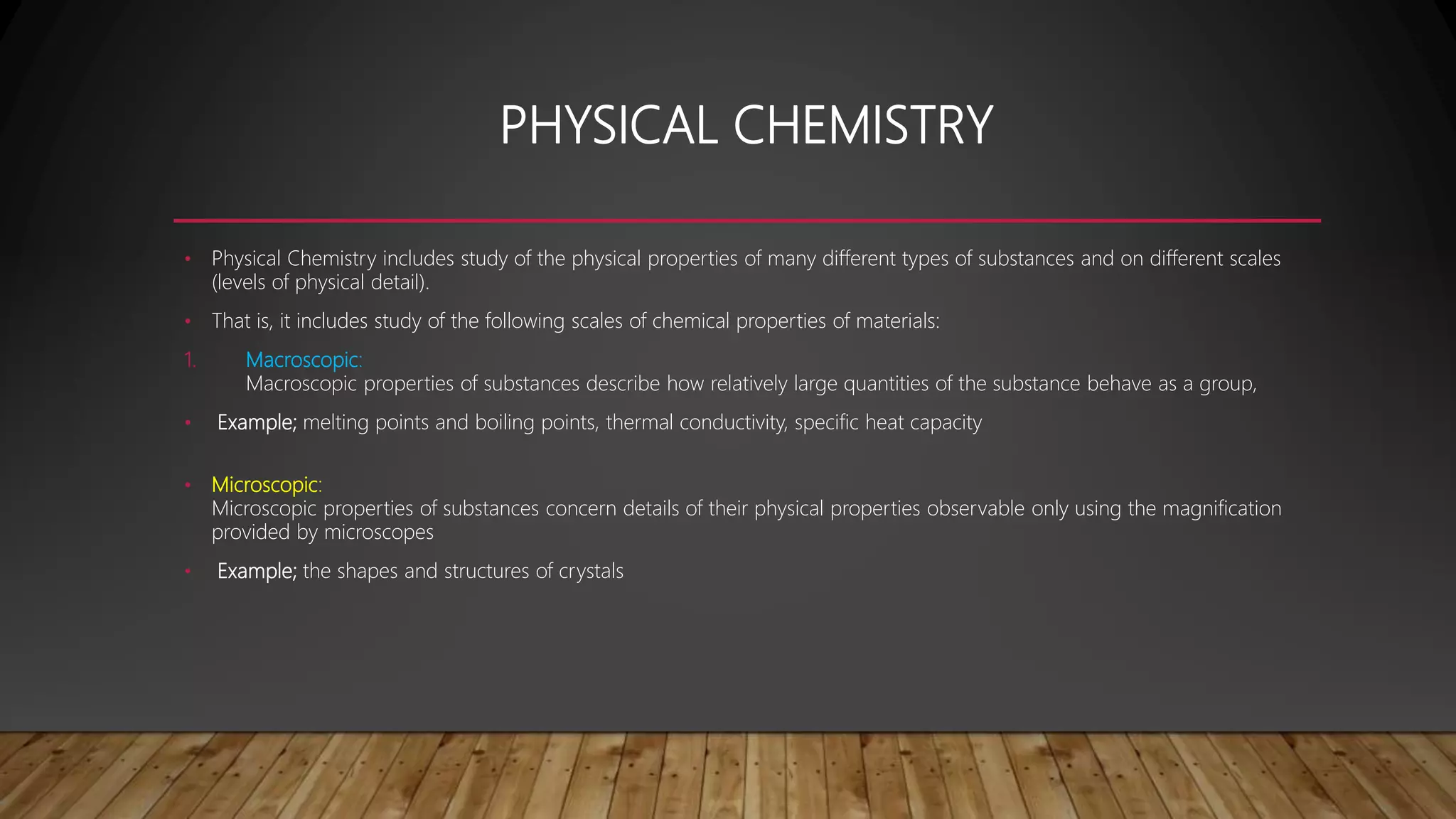 Physical chemistry and thermodynamic | PPTX