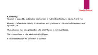 Physico-Chemical characteristic of fresh water.pptx