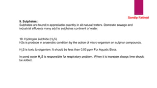 Physico-Chemical characteristic of fresh water.pptx