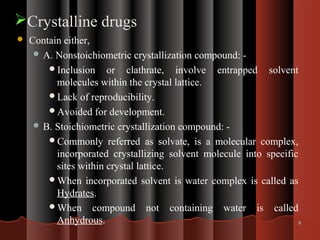 Physicochemical characterization of drugs | PPT