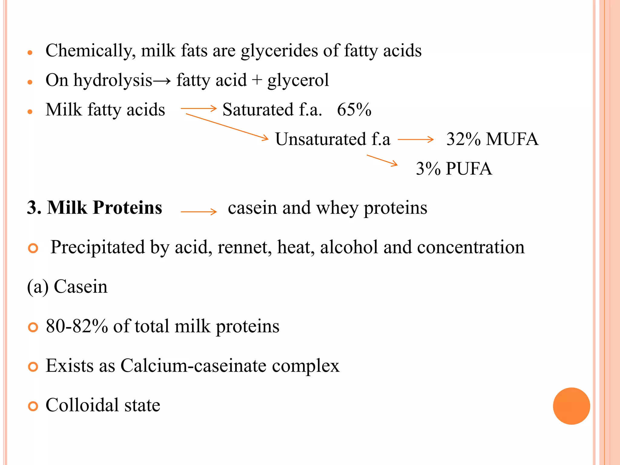 Physico chemical properties of milk | PPTX