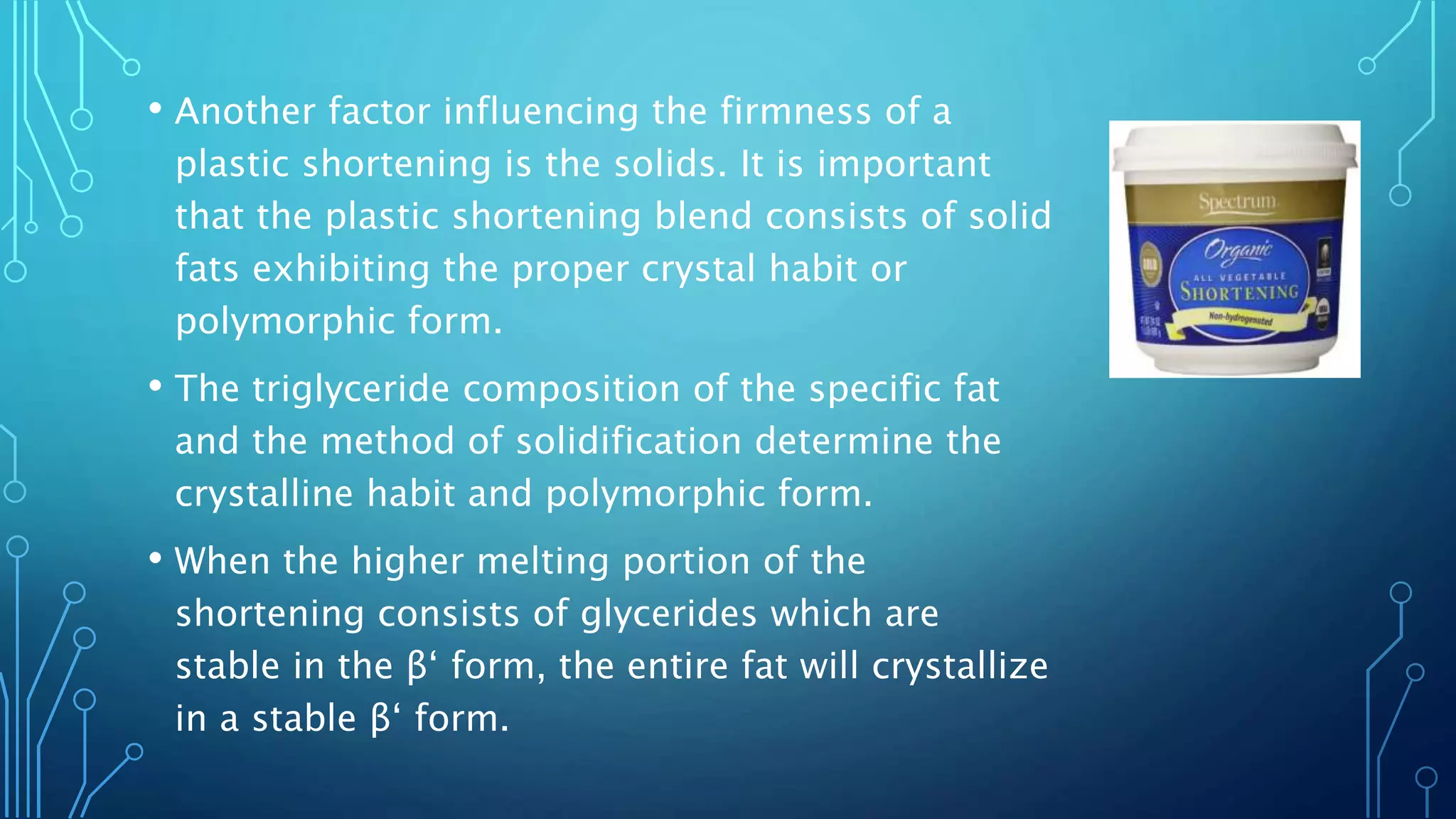Palm Oil and Application - Physico chemical properties | PPTX