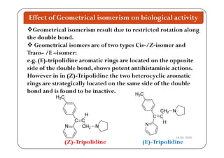 Effect of physicochemical factors on biological activity-Medicinal ...
