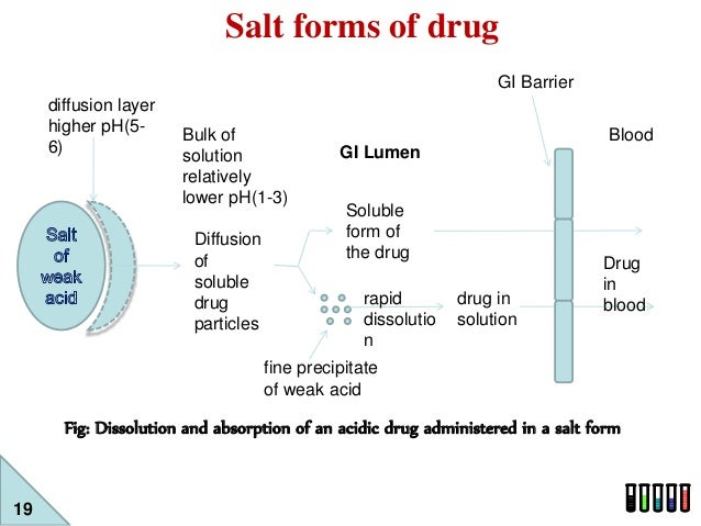 Physicochemical Properties effect on Absorption of Drugs