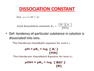 Physicochemical properties of drug molecules | PPTX