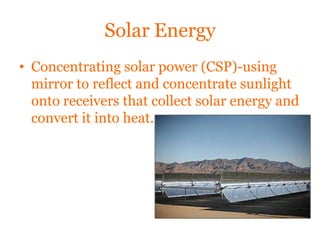 Physics Powerpoint On Renewable Sources | PPTX