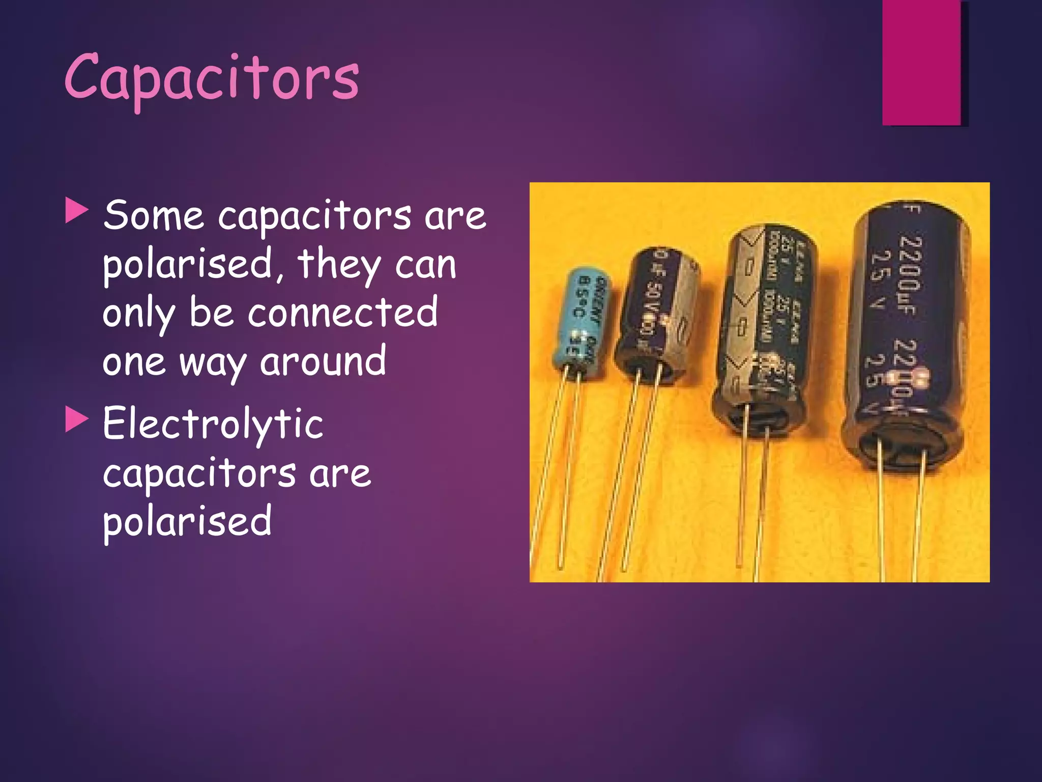 Mechanism of Capacitor | PPT