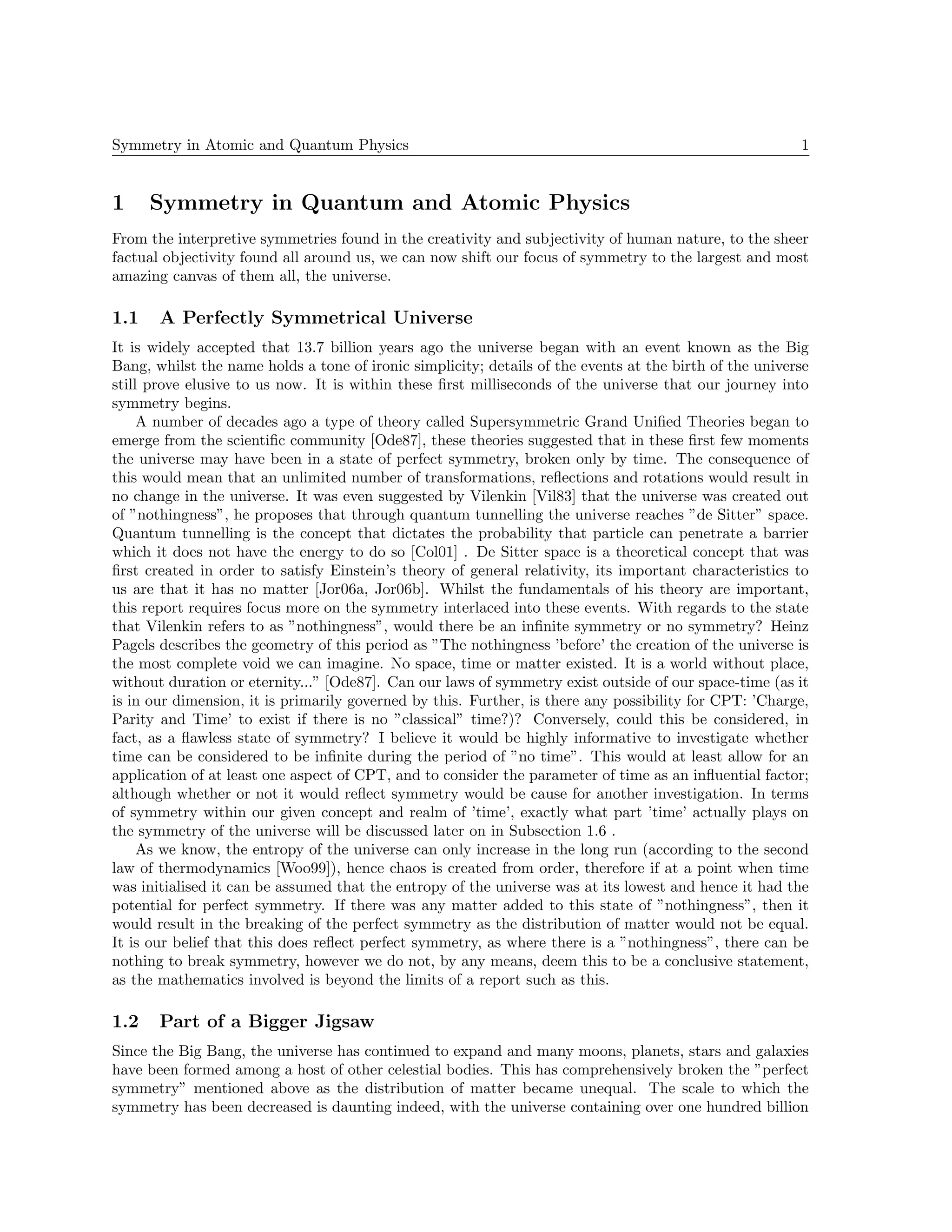 Symmetry in Quantum and Atomic Physics | PDF