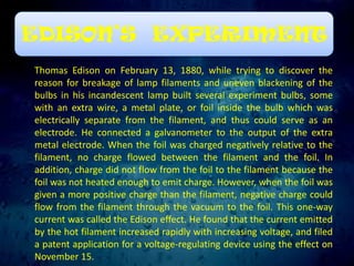 THERMIONIC EMISSION &RADIOACTIVITY | PPTX