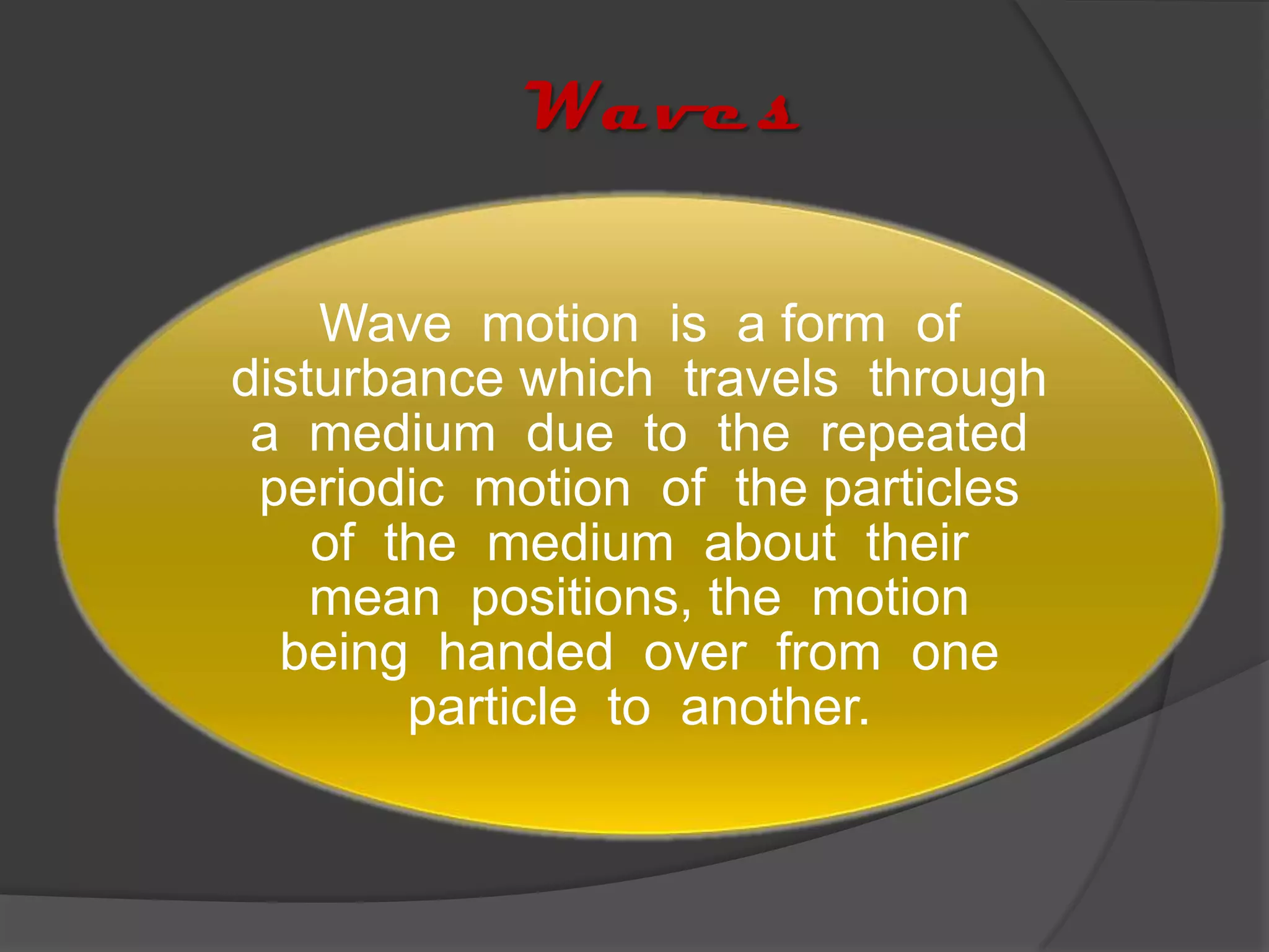 Physics - Waves | PPTX | Physics | Science