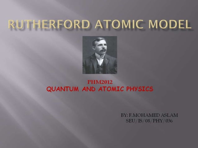 Physics,Quantum and atomic physics | PPT