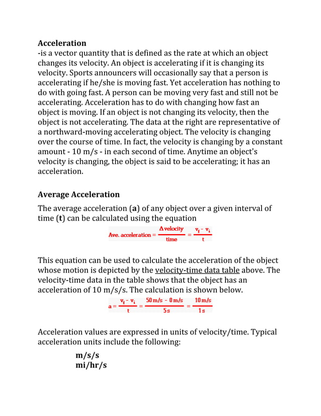 Physics . | DOCX | Physics | Science