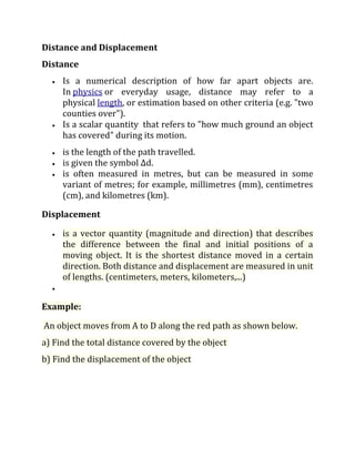 Distance Physics Symbol
