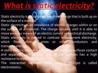Static Electricity | PPTX