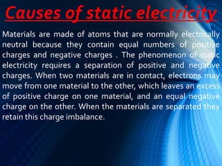 Static Electricity | PPTX