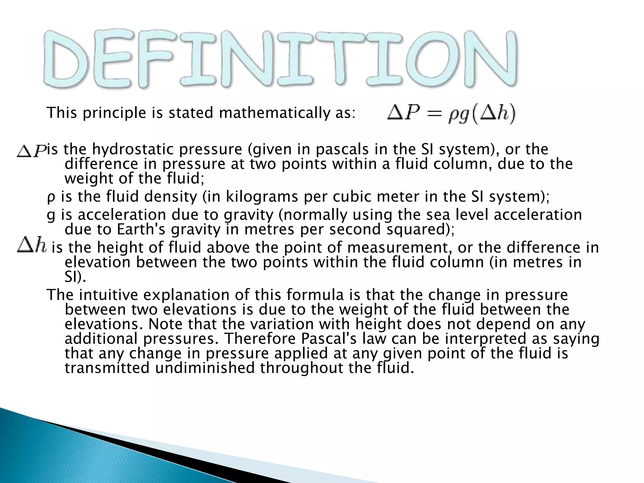 Mechanical properties of fluids | PPTX
