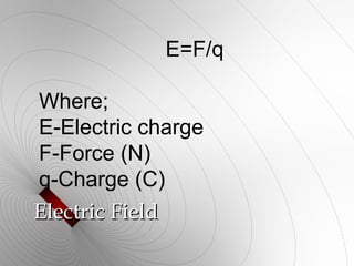 Electromagnetism: Electric and Magnetic Field | PPT