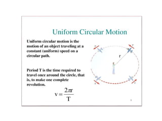 Physics circular motion | PPTX