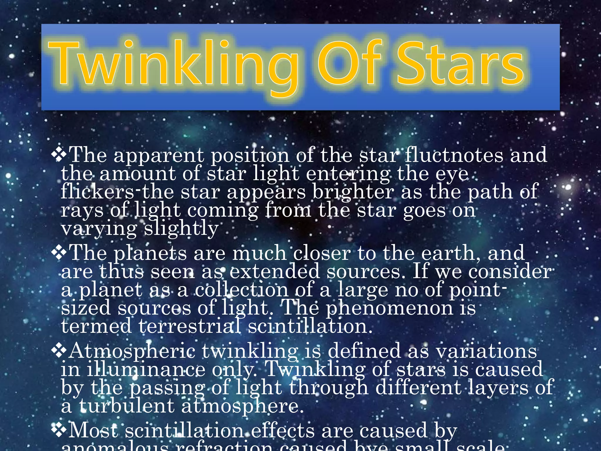 ATMOSPHERIC REFRACTION | PPT