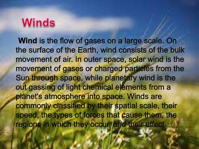 Winds grade 7 | PPTX