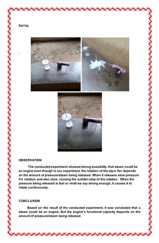 Physics.activity steam engine | DOCX | Deodorant and Antiperspirant ...