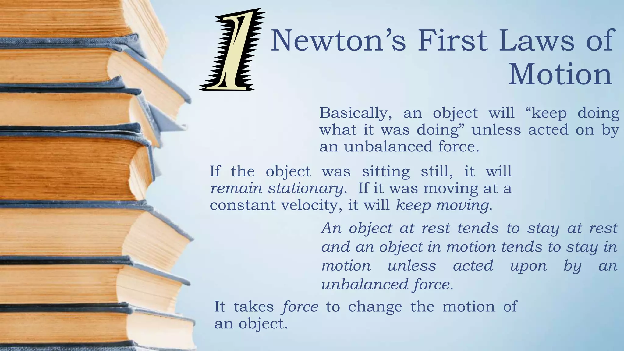 Newton laws of motion | PPTX