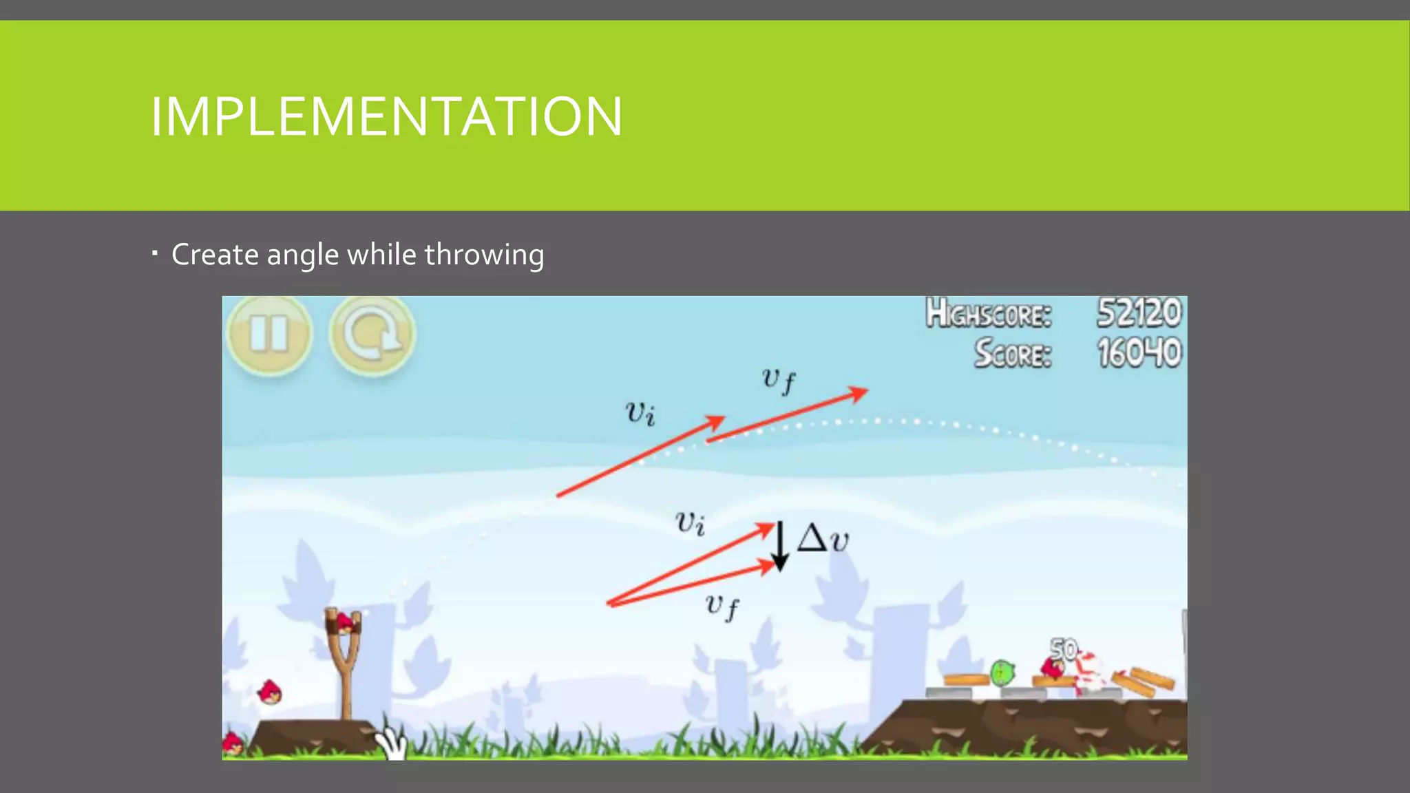 Application of projectile motion physics | PPT