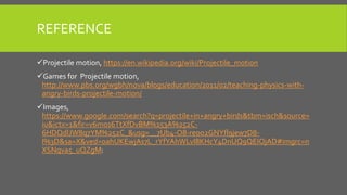 Application of projectile motion physics | PPT