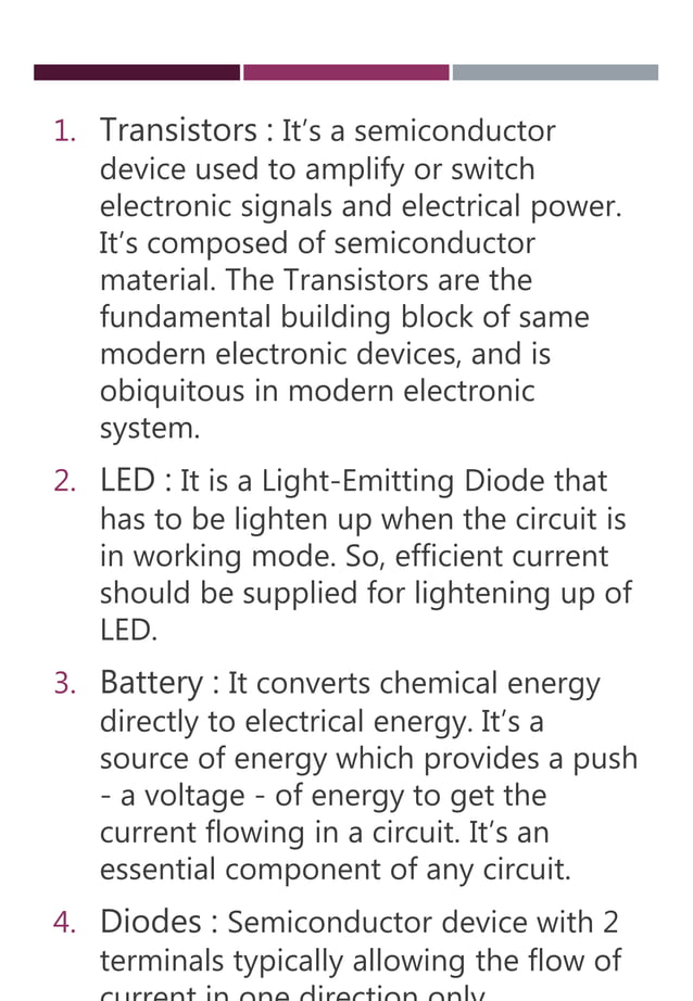 Two Input NOR gate using diode and transistors | PPTX