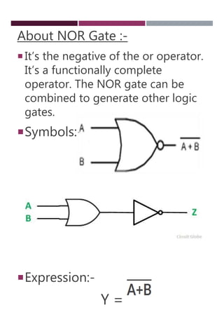 Two Input NOR gate using diode and transistors | PDF