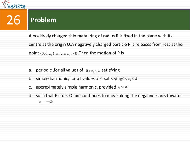 IIT JEE Physics 1998 | PPTX