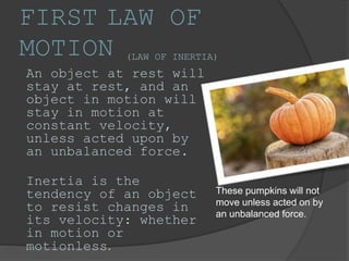 Physics-LAW OF MOTION(MUST SEE) | PPTX