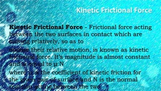 friction for class 11 CBSE all types of friction | PPTX