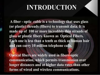 Optical fibre | PPT