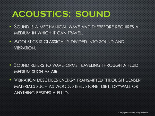 ACOUSTIC - Physics | PDF