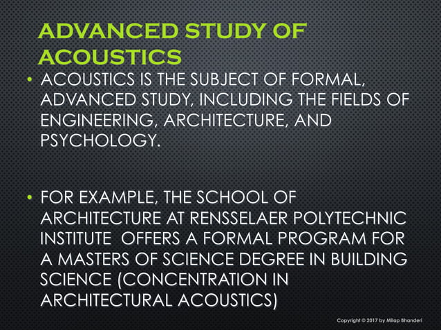 ACOUSTIC - Physics | PDF