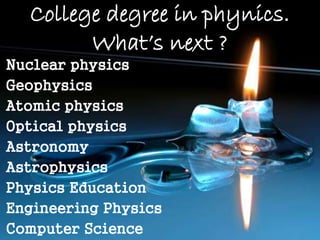 Physics | PPTX | Physics | Science