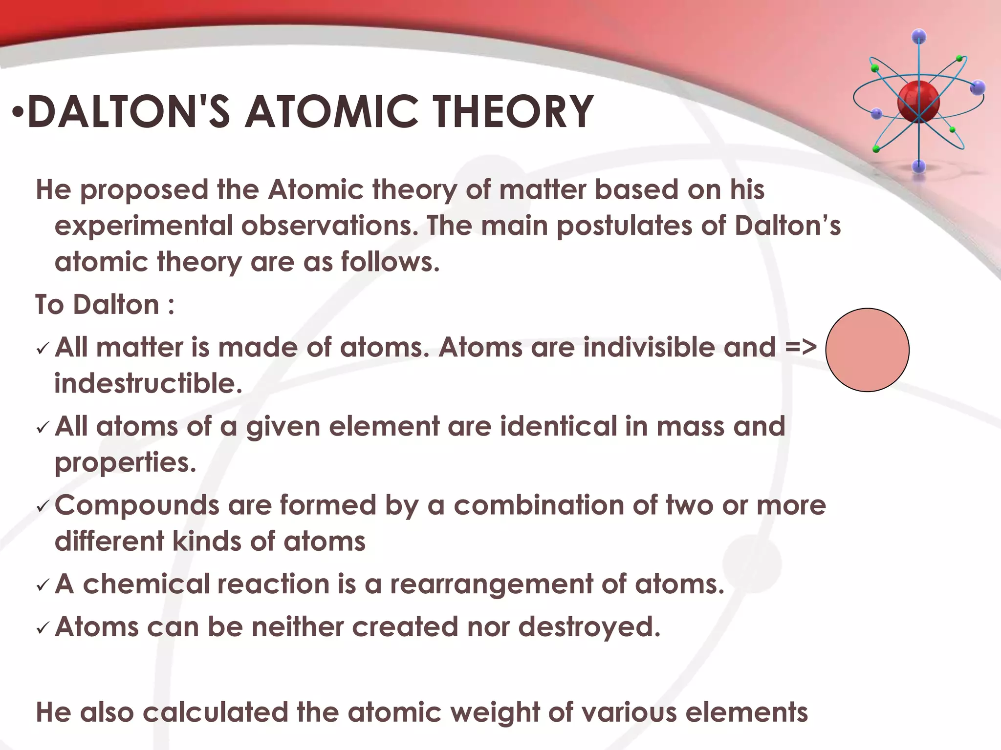 Atomic models | PPTX