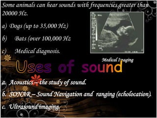 Sound - Physics | PPTX