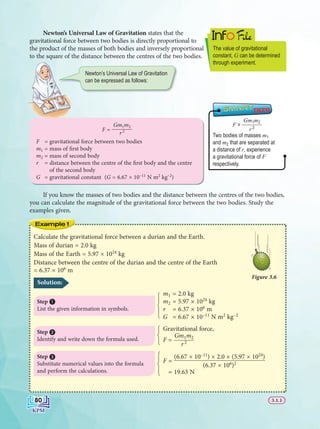 Text Book Physics form-4-chapter-3 gravitation | PDF