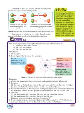 Text Book Physics form-4-chapter-3 gravitation | PDF