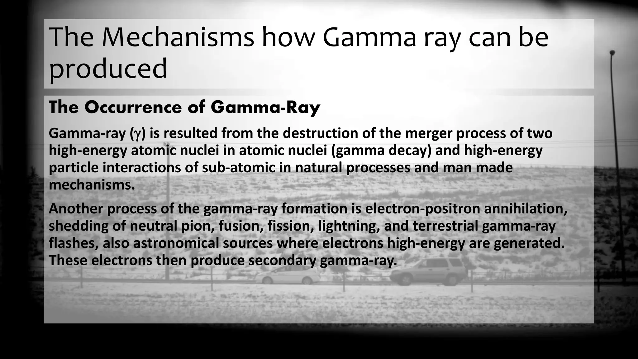 Physics Gamma Ray | PPTX